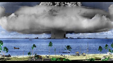 Bikini Atoll Nuclear Bomb Explosion Archive Footage Of Able And Baker