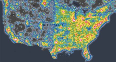 Light Pollution Map Bortle Scale