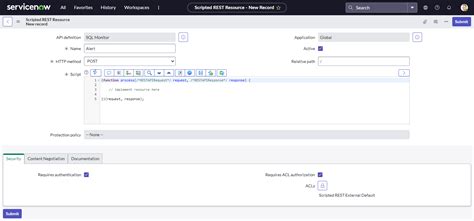 integrating with servicenow sql monitor 13 product documentation