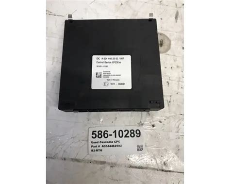 Freightliner Cascadia Common Powertrain Controller Oem A0044462502 In Dorr Mi 586 10289