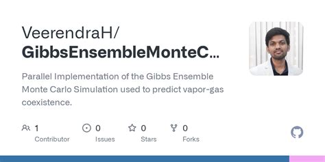 Github Veerendrahgibbsensemblemontecarlo Parallel Implementation Of