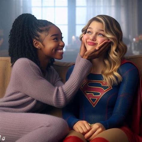 Ai Supergirl Cheek Squish Pic 2 By Squishyfacepic On Deviantart