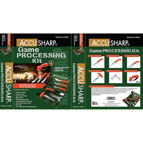 High Quality Accusharp Game Processing Kit Sale At 60 Reduced Price