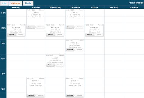 Math Cs Major S First Quarter Schedule R Ucsd