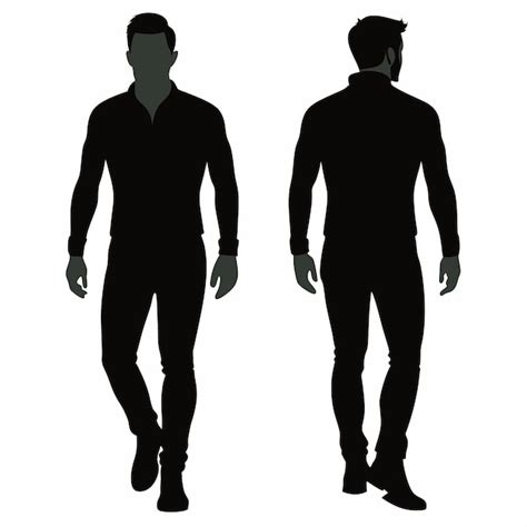 Person Walking Forward From Behind