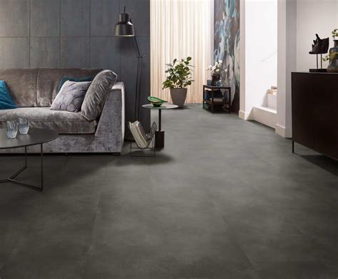 Pvc Betonlook Vloer Industriële Woonstijl Stile Floors