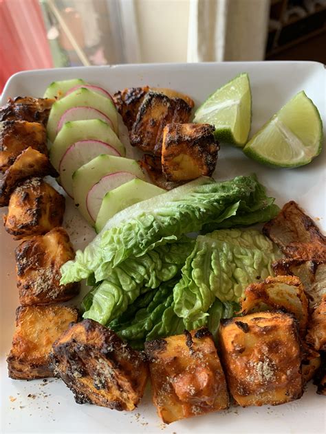Keto Paneer Tikka Air Fryer Platter R Desiketo