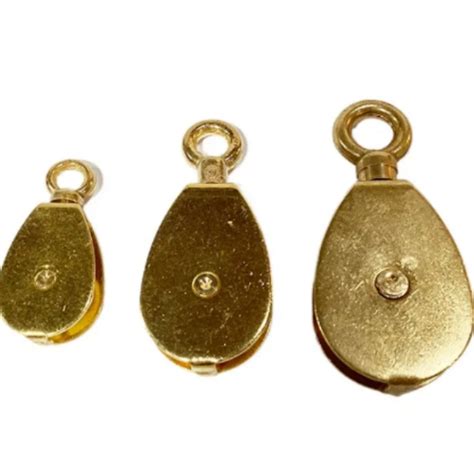 Cast Brass Marine Flag Blocks Lancyland