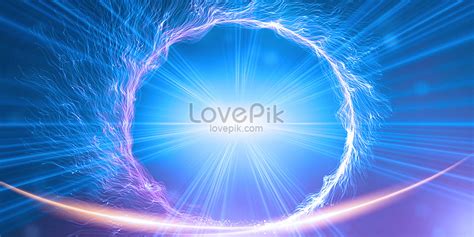 블루 비즈니스 기술 배경 사진 및 창의적인 일러스트 무료 다운로드 Lovepik