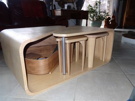 Table Basse Design Bois Le Bouvet