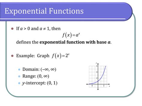 42 Exponential Functions Ppt