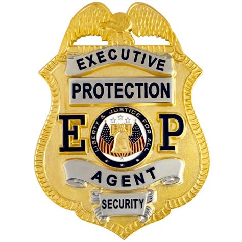 Executive Protection Agent Security Badge Agent Gear Usa