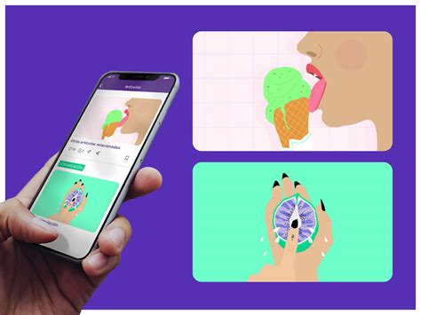 Wesex App Content Illustrations On Behance