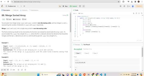 Kunj Bihari On Linkedin 🎉 Day One Of Daily Coding Questions Challenge 🚀 Today Question Merge