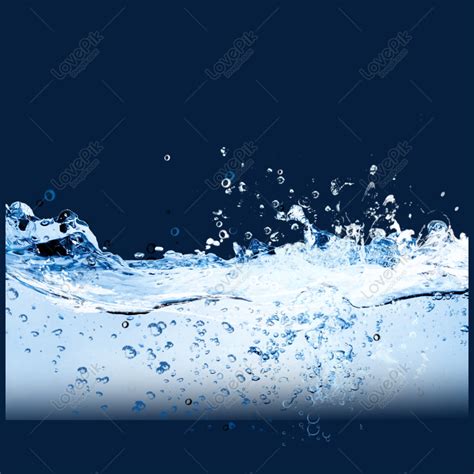 푸른 물 드롭 요소 Png 일러스트 무료 다운로드 Lovepik