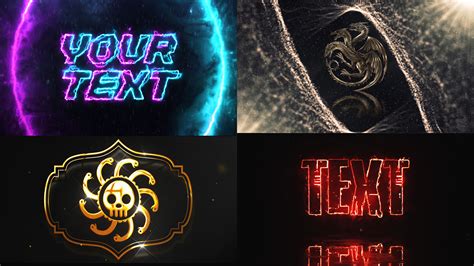 Top 5 Best After Effects 2d And 3d Logo Intro Templates Animation No Copyright Rkmfx