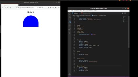 Robot Animation Using Pure Css And Html Youtube