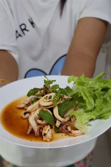 Larb Plaek Is A Dish Of Isaan Thailand A Spicy Dish With A Variety Of