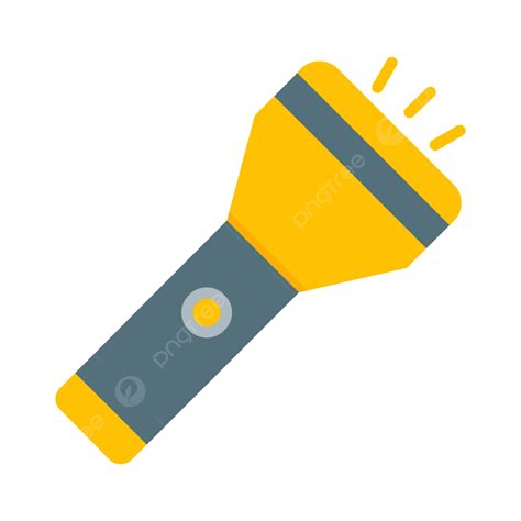 토치 플랫 아이콘 벡터 전등 플래시 빛 Png 일러스트 및 벡터 에 대한 무료 다운로드 Pngtree