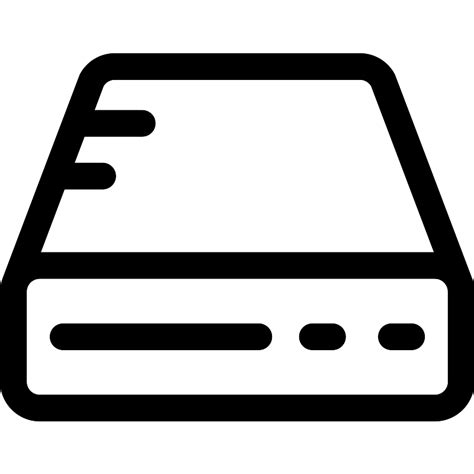 Hard Drive Disk Vector SVG Icon SVG Repo