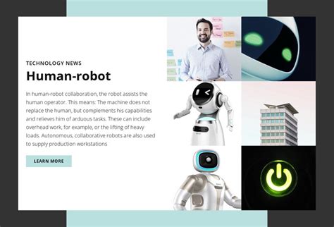 Human Robot Css Template By Nicepage