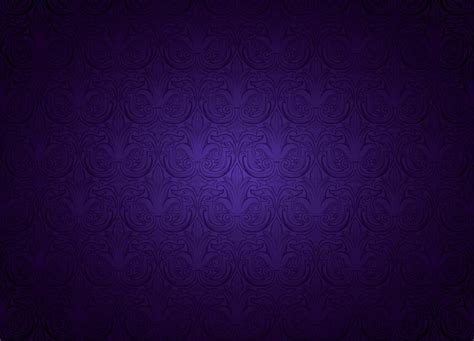 고전적인 골동품 장식이 있는 짙은 보라색 보라색의 로얄 빈티지 고딕 가로 배경 프리미엄 벡터