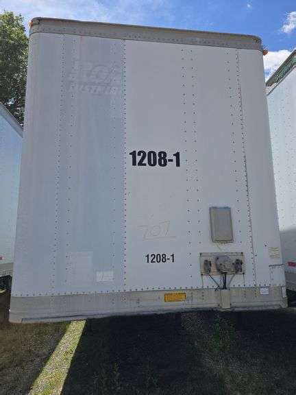 2000 Great Dane Semi Box Van Trailer 53ft Vin 1graa0625yb120604 Trailer Name 1208 1