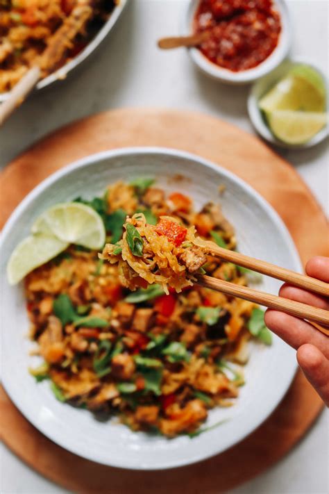 Spaghetti Squash Stir Fry Minimalist Baker Recipes
