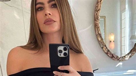 Sofía Vergara Presume Su Perfecta Figura Con Un Seductor Body Negro Mdz Online