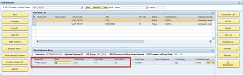 Sap Manufacturing Execution Sampling Process Sap Community