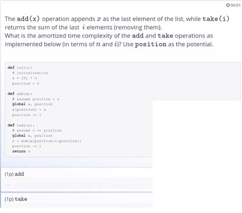 Solved 0001 The Addx Operation Appends X As The Last