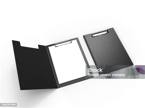 브랜딩 및 모의 를 위한 빈 클립 폴더 클립보드 3d 렌더링 그림입니다 0명에 대한 스톡 사진 및 기타 이미지 0명 3차원 형태 A4 용지 Istock
