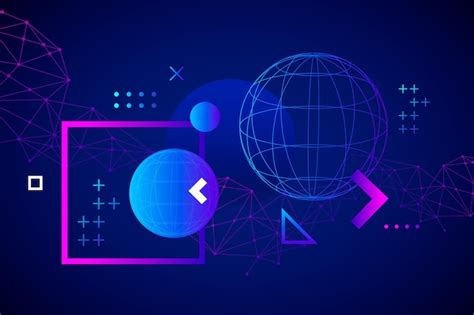 Free Vector Abstract Big Data Concept Background