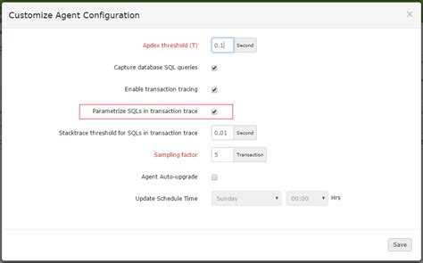 Monitor Parameters In Sql Queries Apm Insight
