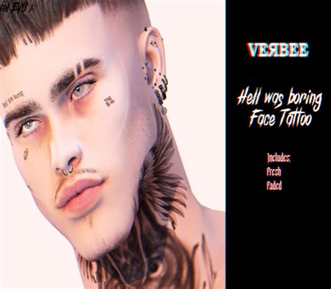Second Life Marketplace Vb Hell Was Boring And Neck Tattoo