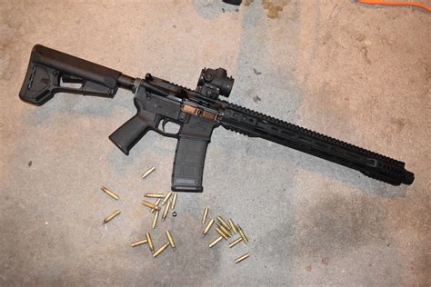 Parallax Tactical Super Slim Ffssr 17 5 Gen 3 M Lok Handguard