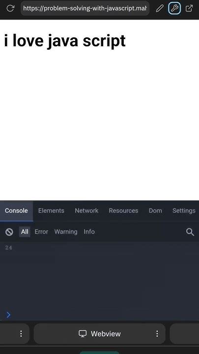 Javascript Problem Solving Youtube