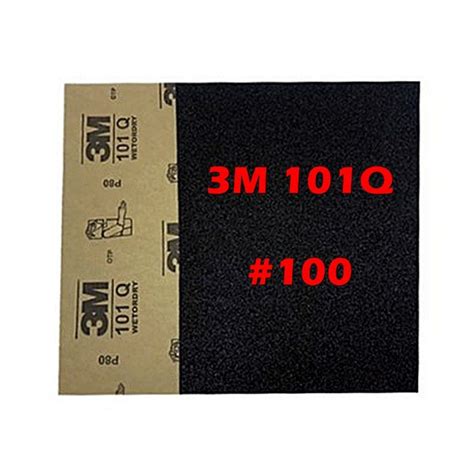 3m 101q 1 5 แผ่น Wod กระดาษทรายแห้ง น้ำ ขนาด 9x11 เบอร์ 80 100 120 150 240 320 400 400 600