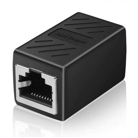 Переходник адаптер Sunroz соединитель витой пары Lan Ethernet Rj45 Rj45 Female A484580
