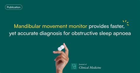 💤 A Novel Mandibular Jaw Movement Monitor With Automated Machine Learning Analysis For Osa