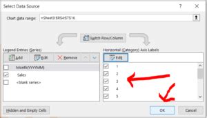 How To Change Horizontal Axis Labels In Excel SpreadCheaters
