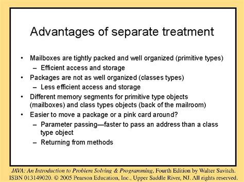 Object Reference Variables Class Type Vs Primitive Type