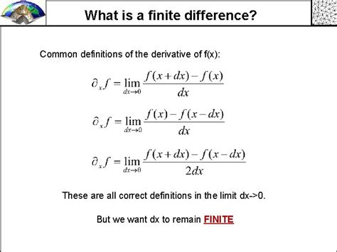 numerical methods specific methods finite differences pseudospectral methods