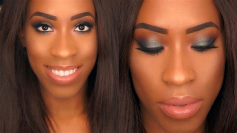 Clubbing Makeup Tutorial Emerald Smokey Eye And Pink Lips Youtube