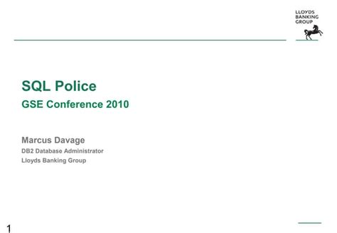 Sql Police Ppt