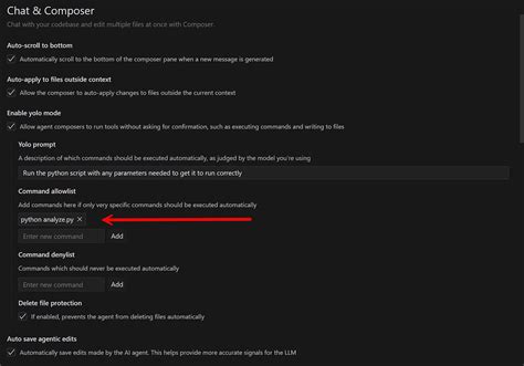 Documentation For Yolo Mode Discussion Cursor Community Forum