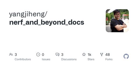 GitHub Yangjiheng Nerf And Beyond Docs