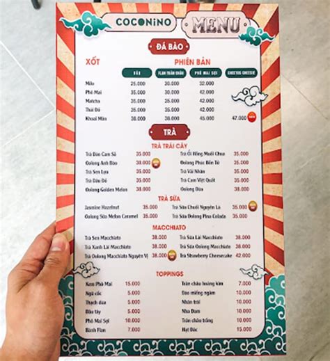 Coconino Chuỗi Cửa Hàng Tea Và Cheese Nổi Danh Tại đất Sài Thành