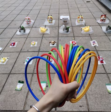 儿童套圈玩具 地摊套圈 套圈玩具 地摊 套圈圈玩具 套圈 塑料套圈 10个 套直径11 5cm ZY062412 融创集采商城