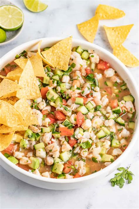 Ceviche De Camaron Recipe Joyful Healthy Eats